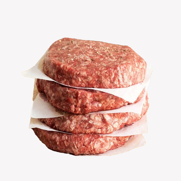 Beef Burger Patty (4 Patty) Fresh - No Preservative – The Meat Corner